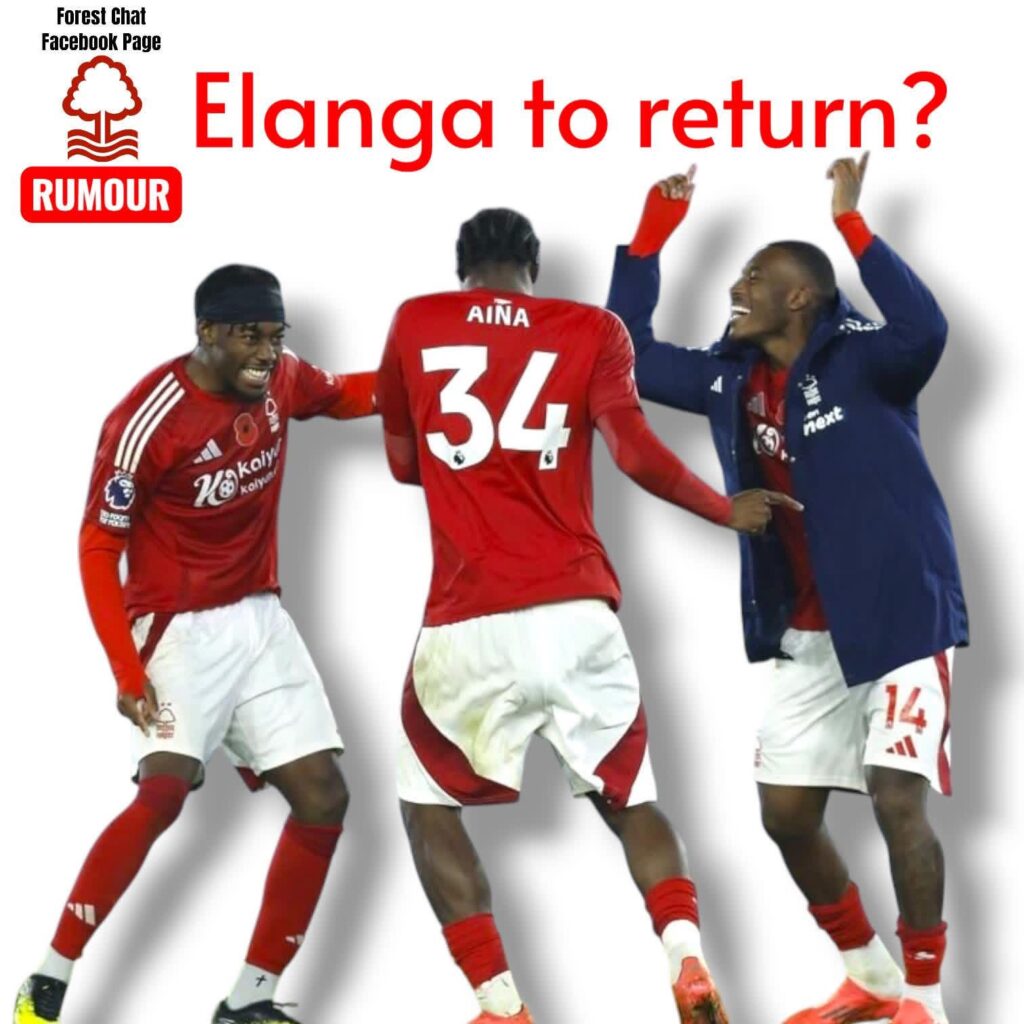 Finally: Anthony Elanga Returns to Nottingham Forest Tonight as Fans ...